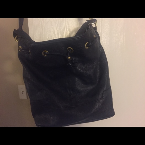 Merona | Bags | Navy Bucket Bag | Poshmark